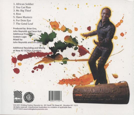 Seun Anikulapo-Kuti & Egypt 80: From Africa With Fury: Rise – NeverDieMedia