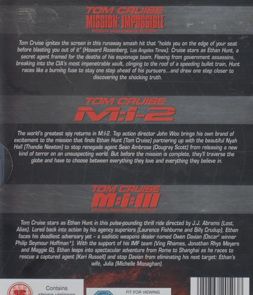 Mission Impossible: Ultimate Missions Collection 4-Disc Set – NeverDieMedia