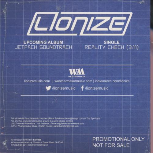 Lionize: Reality Check Promo – NeverDieMedia