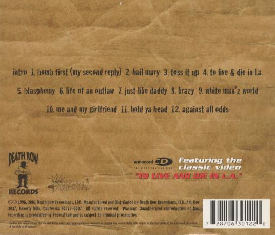 2pac: Makaveli: The Don Killuminati: The 7 Day Theory – NeverDieMedia