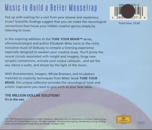 Elizabeth Miles: Tune Your Brain With Debussy: Create Signed ...