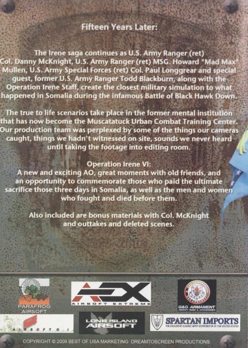 Operation Irene VI – NeverDieMedia