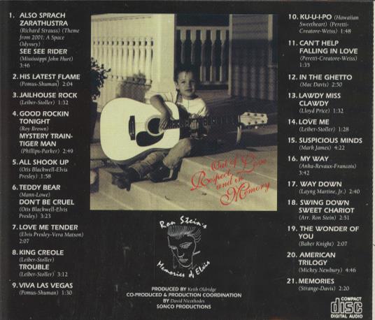 Ron Stein: Memories Of Elvis – NeverDieMedia