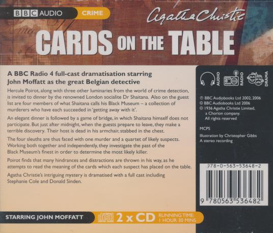 Agatha Christie: Hercule Poirot In Cards On The Table 2-Disc Set ...