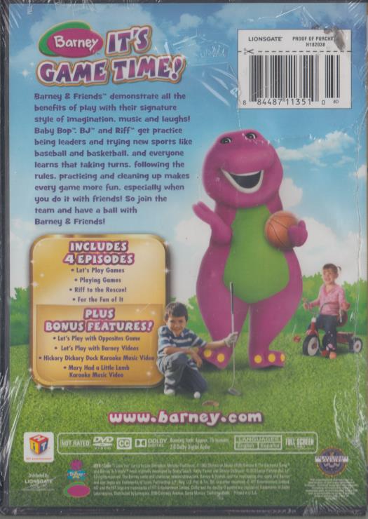 Barney: Play With Barney – NeverDieMedia