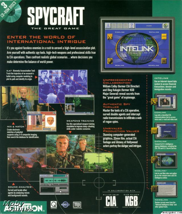 SpyCraft: The Great Game – NeverDieMedia