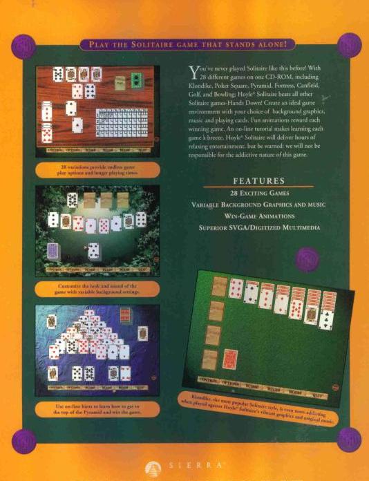 Hoyle Solitaire 1996 – NeverDieMedia