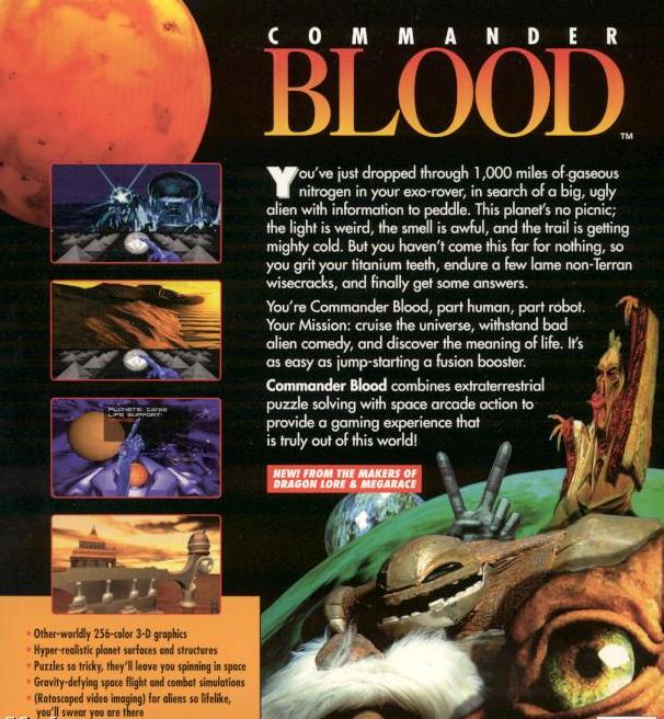 Commander Blood – NeverDieMedia