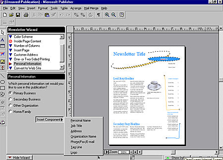 Microsoft Publisher 1998 – NeverDieMedia