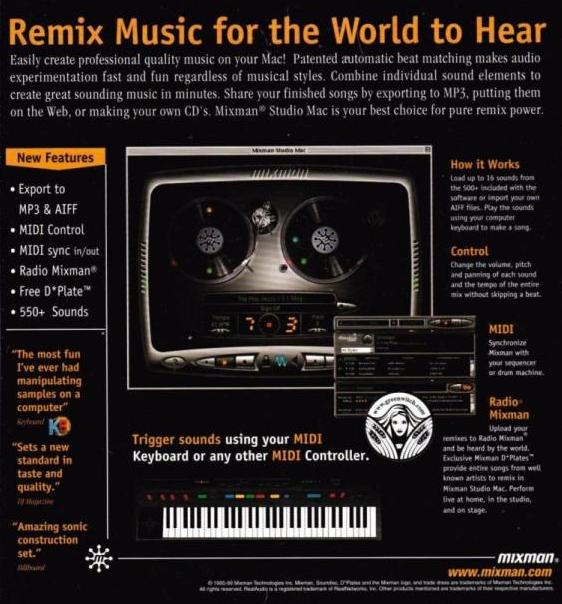 Mixman Studio – NeverDieMedia