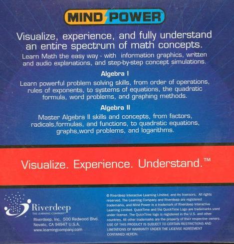 MindPower Math: High School: Algebra 1 & 2 – NeverDieMedia
