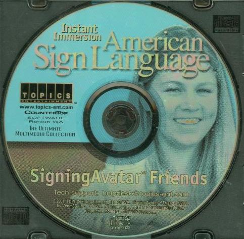 Instant Immersion American Sign Language: Signing Avatar Friends ...