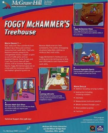 Foggy McHammer's Treehouse: Grade 2 Math – NeverDieMedia