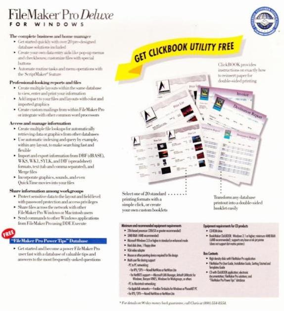 FileMaker Pro Deluxe – NeverDieMedia