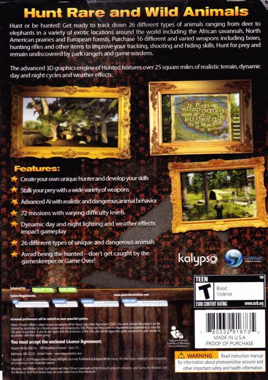 3D Hunting 2010 w/ Manual – NeverDieMedia