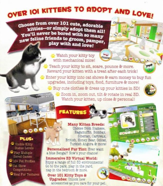 101 Kitty Pets – NeverDieMedia