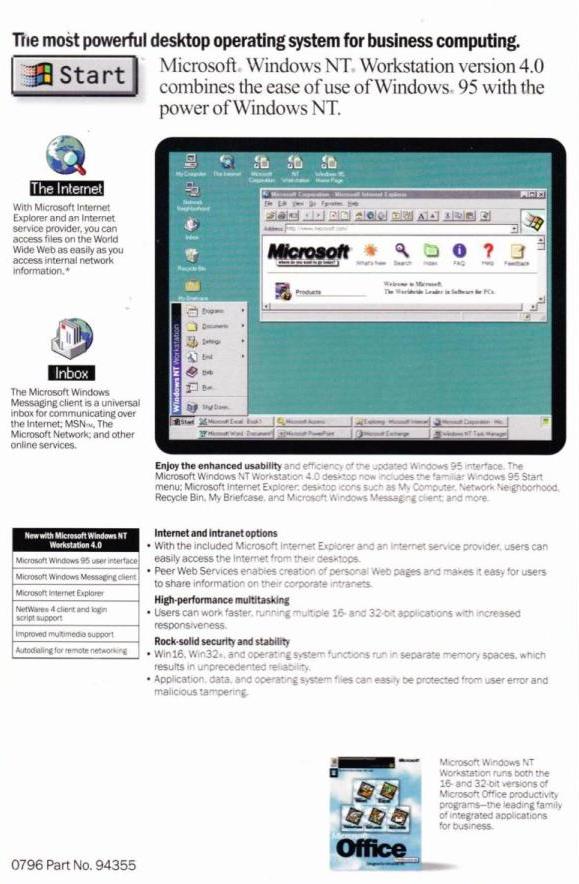 Microsoft Windows NT Workstation 4.0 – NeverDieMedia