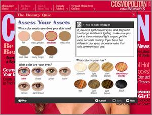 Cosmopolitan Virtual Makeover 3 – NeverDieMedia