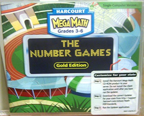 Harcourt Mega Math: The Number Games Gold – NeverDieMedia