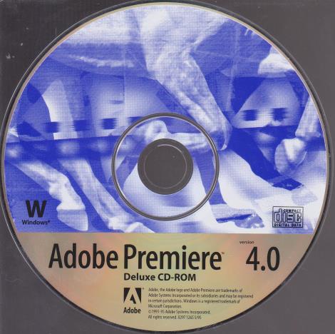 Adobe Premiere 4.0 Deluxe – NeverDieMedia
