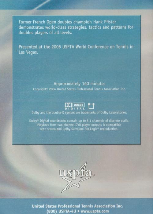 USPTA: Specialty Course Series: Doubles Strategies & Patterns 2-Disc S ...