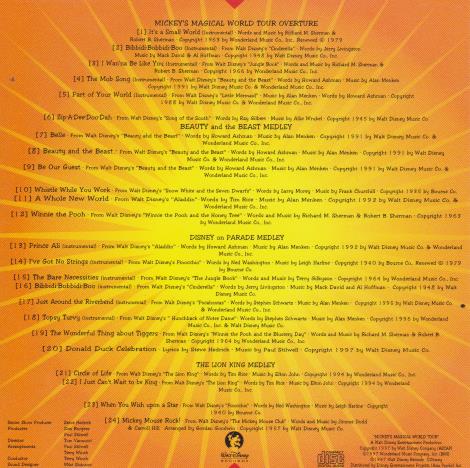 Mickey's Magical World Tour Overture w/ Artwork – NeverDieMedia