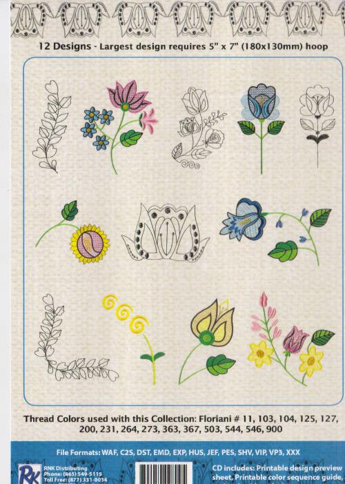 Floriani Design Collection 50 – NeverDieMedia