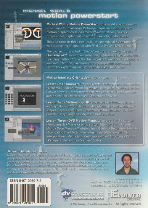 Michael Wohl's Motion Powerstart – NeverDieMedia