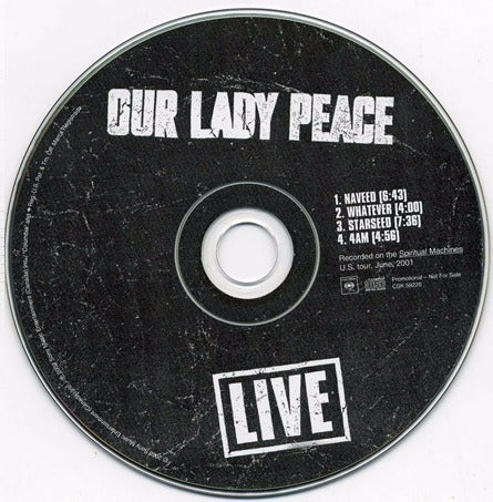 Our Lady Peace: Live Promo – NeverDieMedia