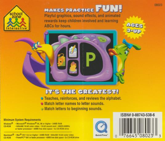 School Zone: Flash Action Alphabet – NeverDieMedia