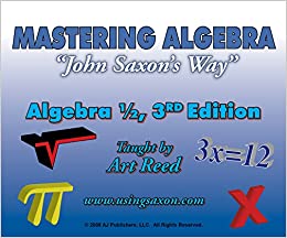 Mastering Algebra John Saxon's Way: Algebra 1/2 11-Disc Set – NeverDieMedia