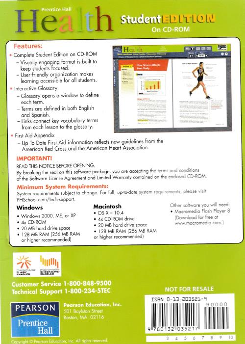 Prentice Hall Health: Student Edition – NeverDieMedia