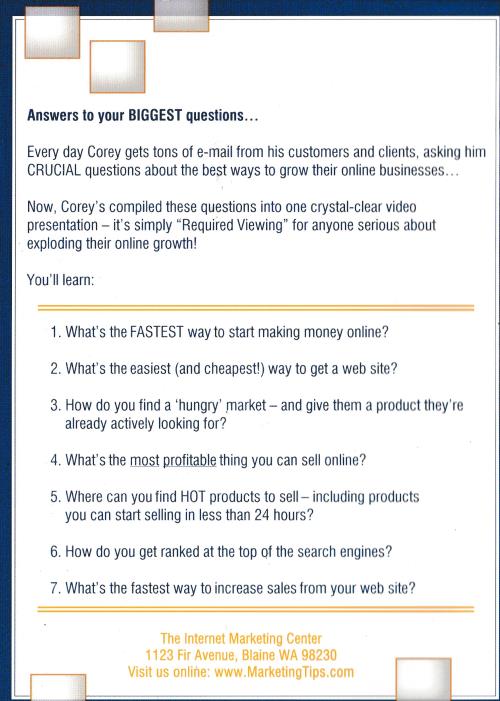 Corey Rudl's Ultimate Seminar: Part 3: Bonus Material – NeverDieMedia