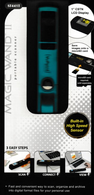 VuPoint Magic Wand II Portable Scanner – NeverDieMedia
