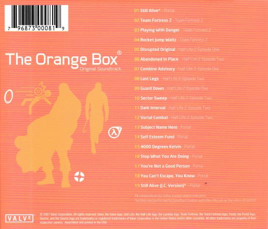The Orange Box Original Soundtrack w/ Artwork – NeverDieMedia