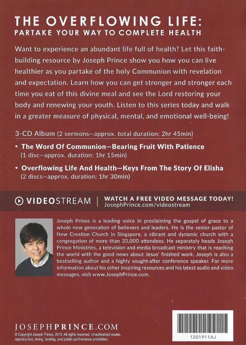 The Overflowing Life: Partake Your Way To Complete Health 3-Disc Set ...