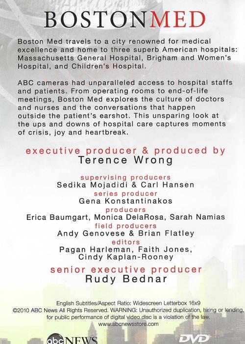 Boston Med: Season 1 3-Disc Set – NeverDieMedia