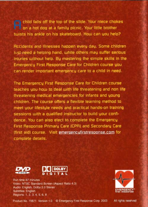 Emergency First Response: Care For Children – NeverDieMedia