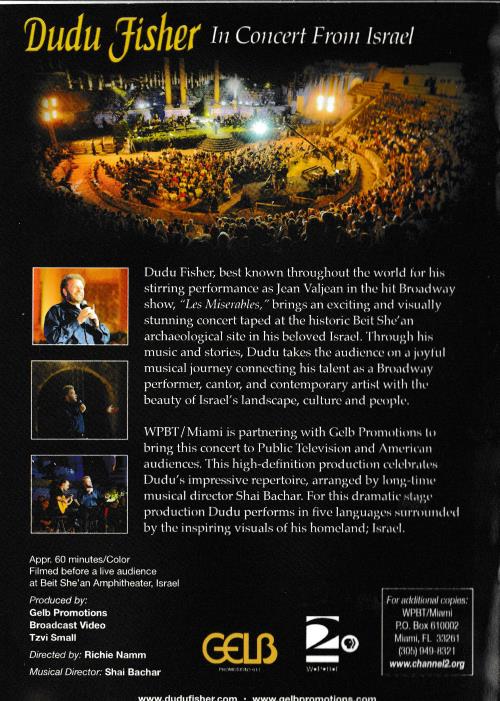 Dudu Fisher: In Concert From Israel – NeverDieMedia