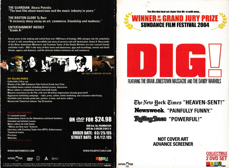 Dig! Advance Screener Promo – NeverDieMedia