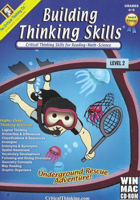 Building Thinking Skills Level 2 Grades 4-6 – NeverDieMedia