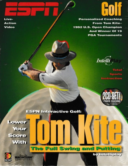 Tom Kite: The Full Swing & Putting w/ Manual – NeverDieMedia