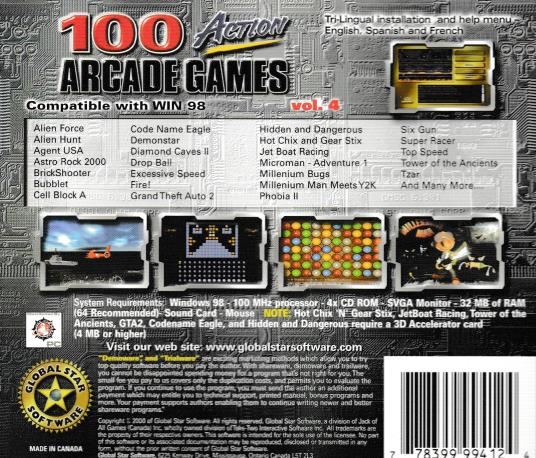 100 Action Arcade Games Vol 4 – NeverDieMedia