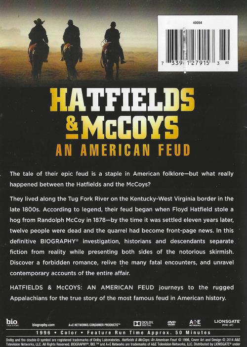 Hatfields & McCoys: An American Feud – NeverDieMedia