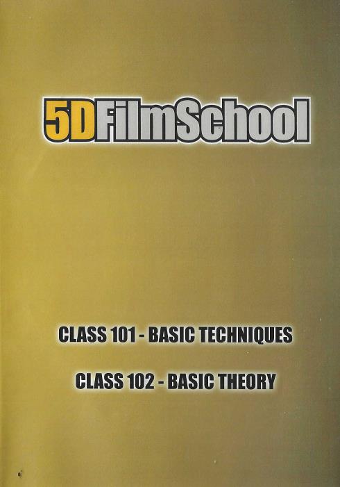5D Film School: Class 101 & 102 2-Disc Set – NeverDieMedia