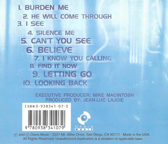 Jeremy Camp: Burden Me – NeverDieMedia