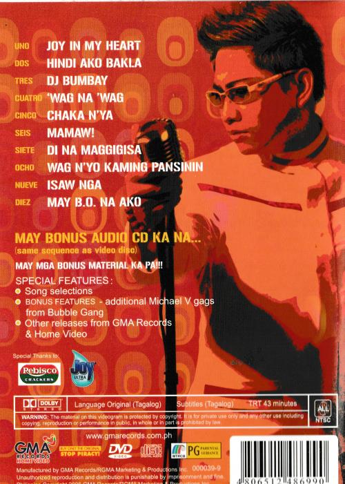 Michael V: The Bubble G Anthology Special 2-Disc Set – NeverDieMedia