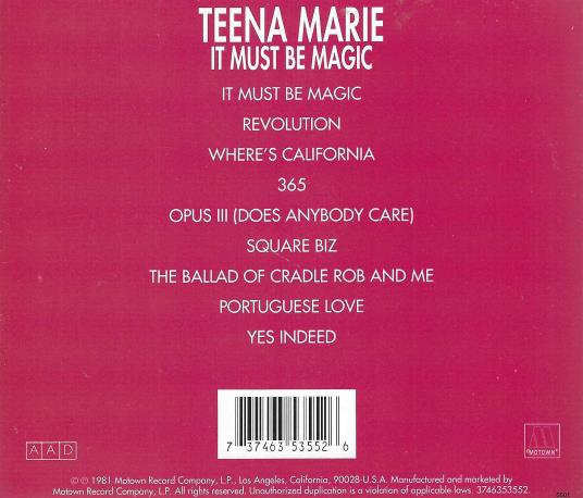 Teena Marie: It Must Be Magic – NeverDieMedia