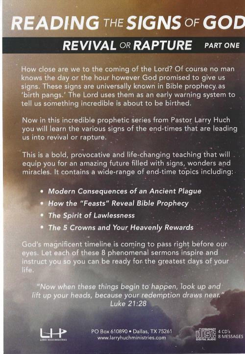 Reading The Signs Of God: Revival Or Rapture Part One 4-Disc Set ...