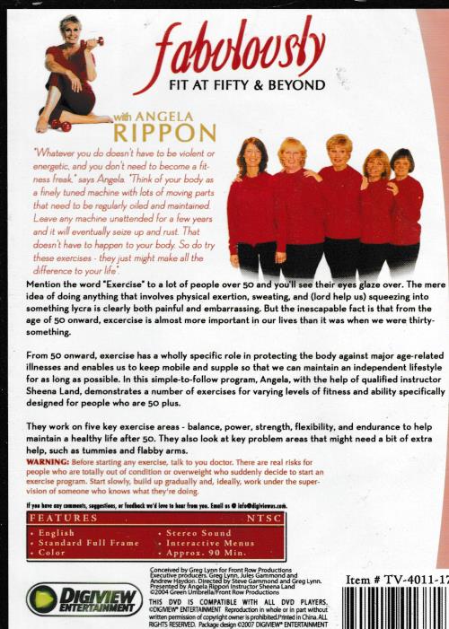 Fabulously Fit At Fifty & Beyond With Angela Rippon – NeverDieMedia